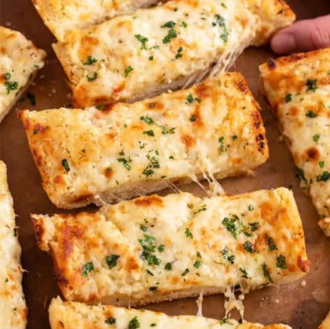 Garlic Bread with Cheese | Village Pizzeria & Ristorante